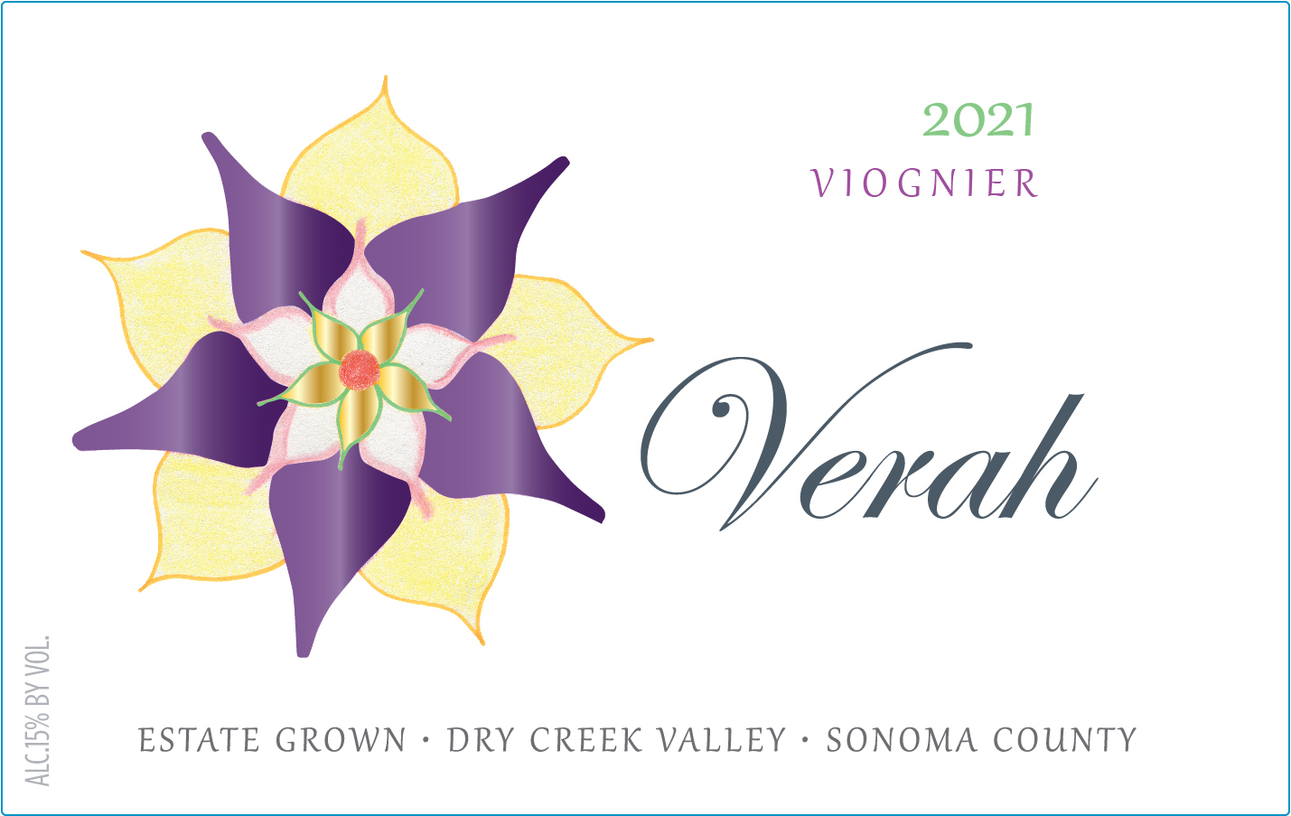 Product Image for 2021 Verah Viognier Estate Grown Dry Creek Valley